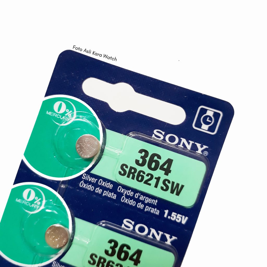 Baterai Sony 364 SR621SW / SR621 Original Kancing Jam Tangan - Kara Watch